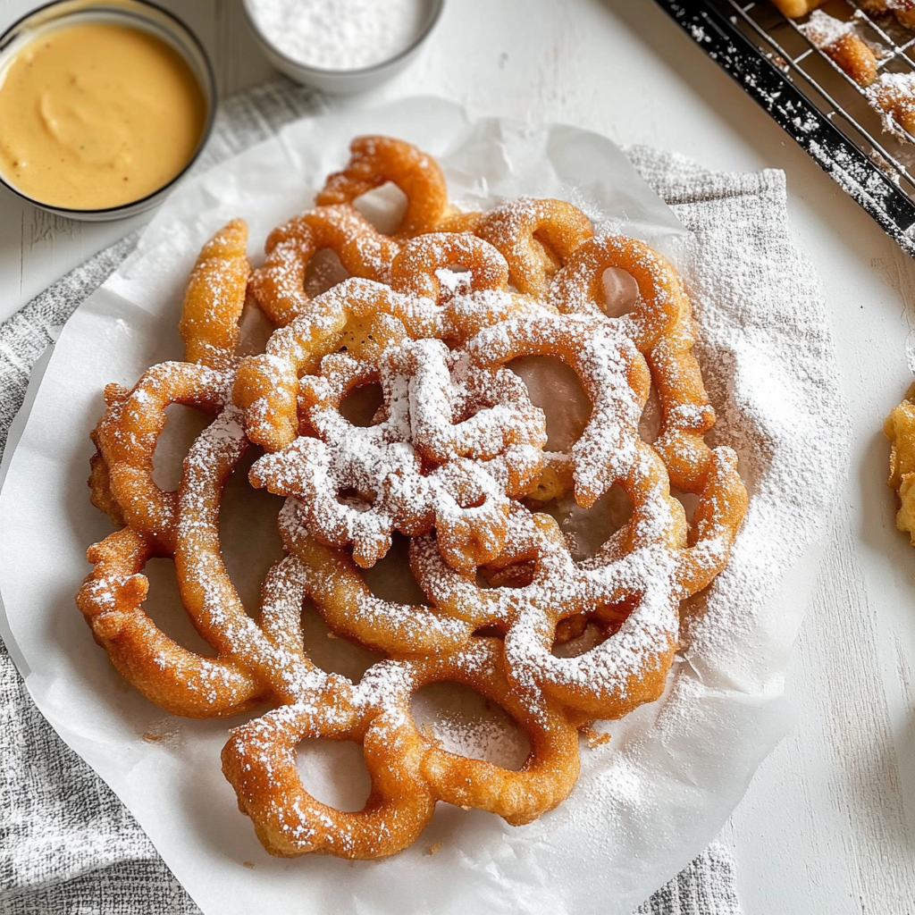 Homemade Funnel Cake