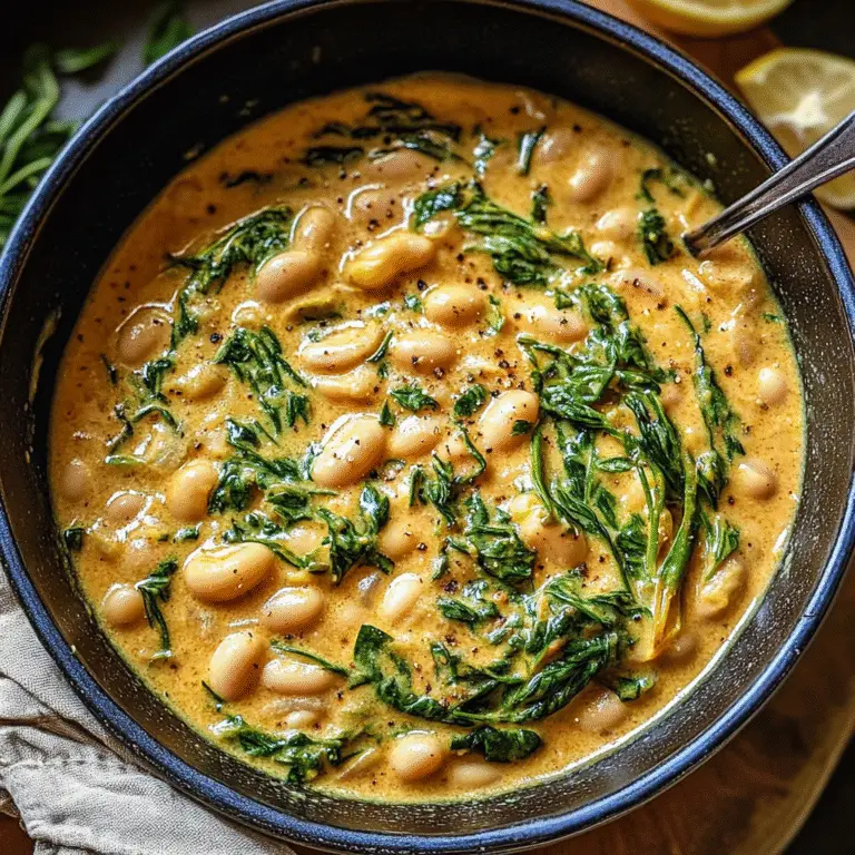 Creamy Miso Butter Beans
