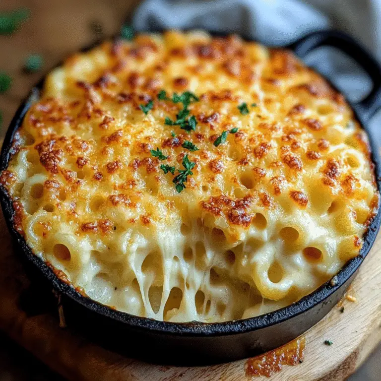 Creamy and Cheesy Baked Macaroni