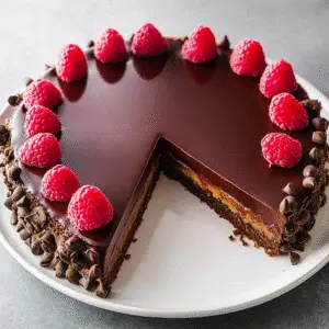 Chocolate Raspberry Torte